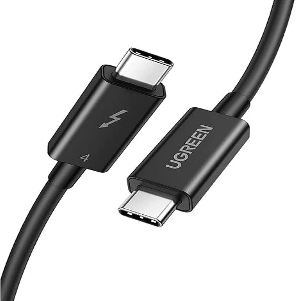 Thunderbolt 4 40Gbps 100W Data Cable 2m (Black) – Ugreen Maldives